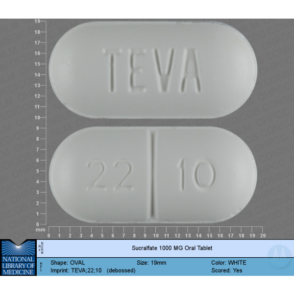 SUCRALFATE 1GM - ULCER DRUGS - RX Products