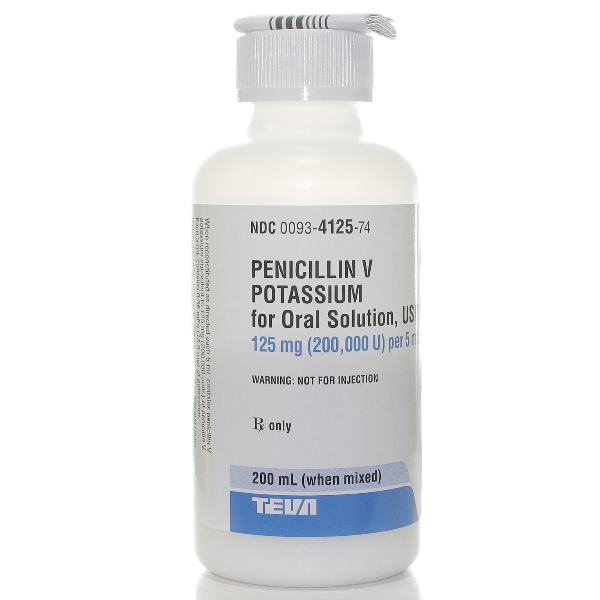 PENICILLIN VK 125MG/ 5ML - RX Products