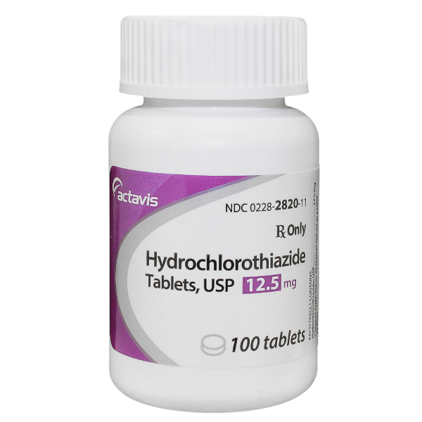 HYDROCHLOROTHIAZIDE 12.5MG - RX Products