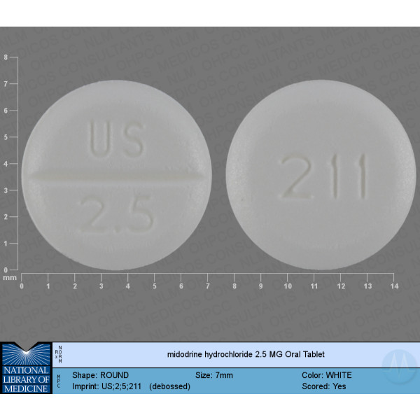 MIDODRINE 2.5MG - RX Products