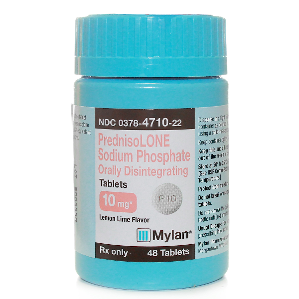 PREDNISOLONE SOD PHOS ODT 10MG - RX Products