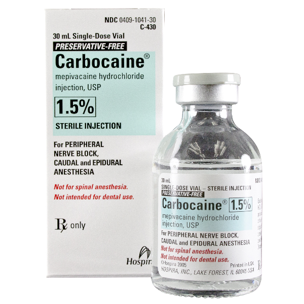 MEPIVACAINE 1.5% - RX Products