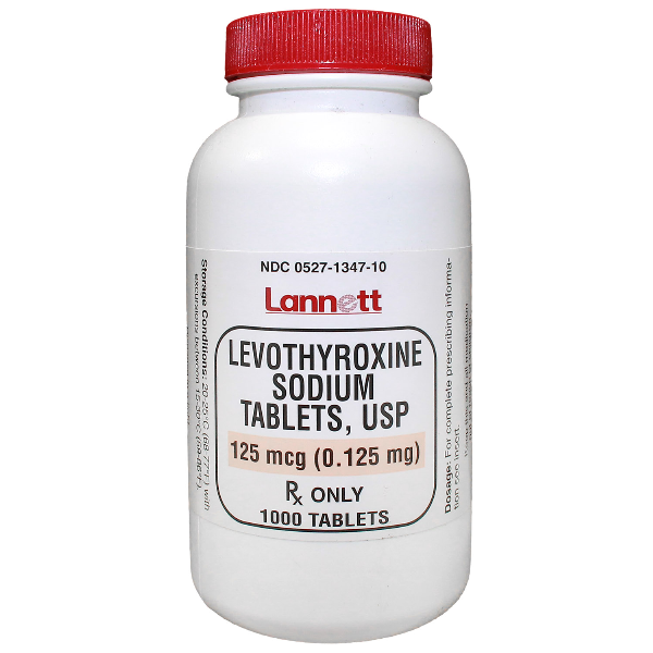 LEVOTHYROXINE SODIUM 125MCG - RX Products
