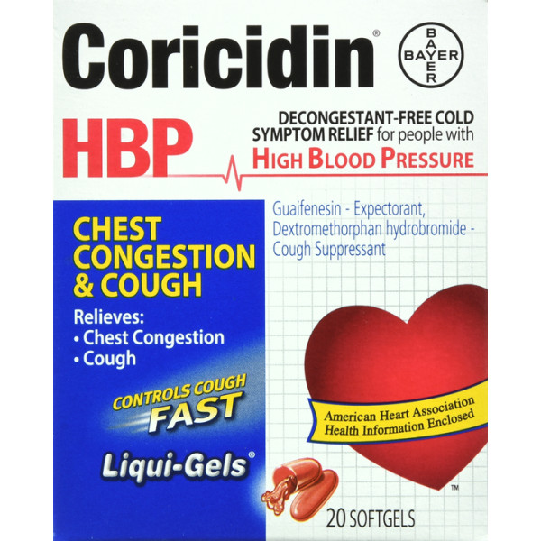CORICIDIN HBP - Cough, Cold & Allergy - OTC