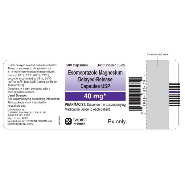 ESOMEPRAZOLE MAGNESIUM DR 40MG - RX Products