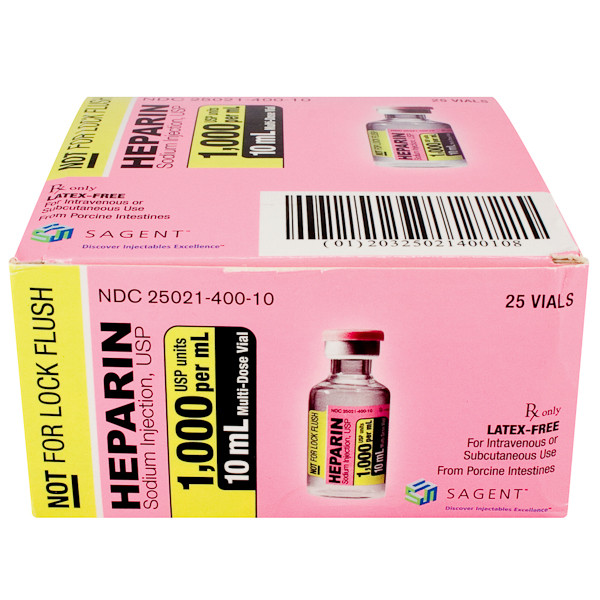 HEPARIN SODIUM 1000 U/ML - RX Products
