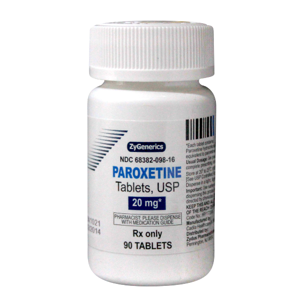 PAROXETINE HCL 20MG - RX Products