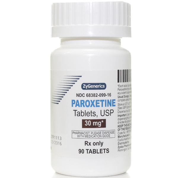 PAROXETINE HCL 30MG - RX Products