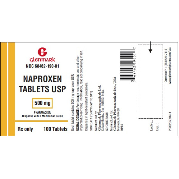 NAPROXEN 500MG - RX Products