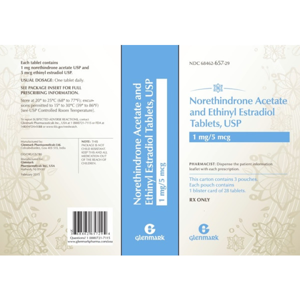 NORETHINDRONE ACE EE 1MG/5MCG - RX Products