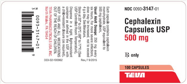 CEPHALEXIN 500MG - RX Products