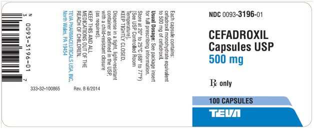 CEFADROXIL 500MG - RX Products