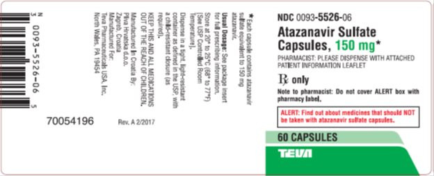 ATAZANAVIR SULFATE 150MG - RX Products