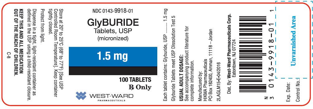 MICRONIZED GLYBURIDE 1.5MG - RX Products