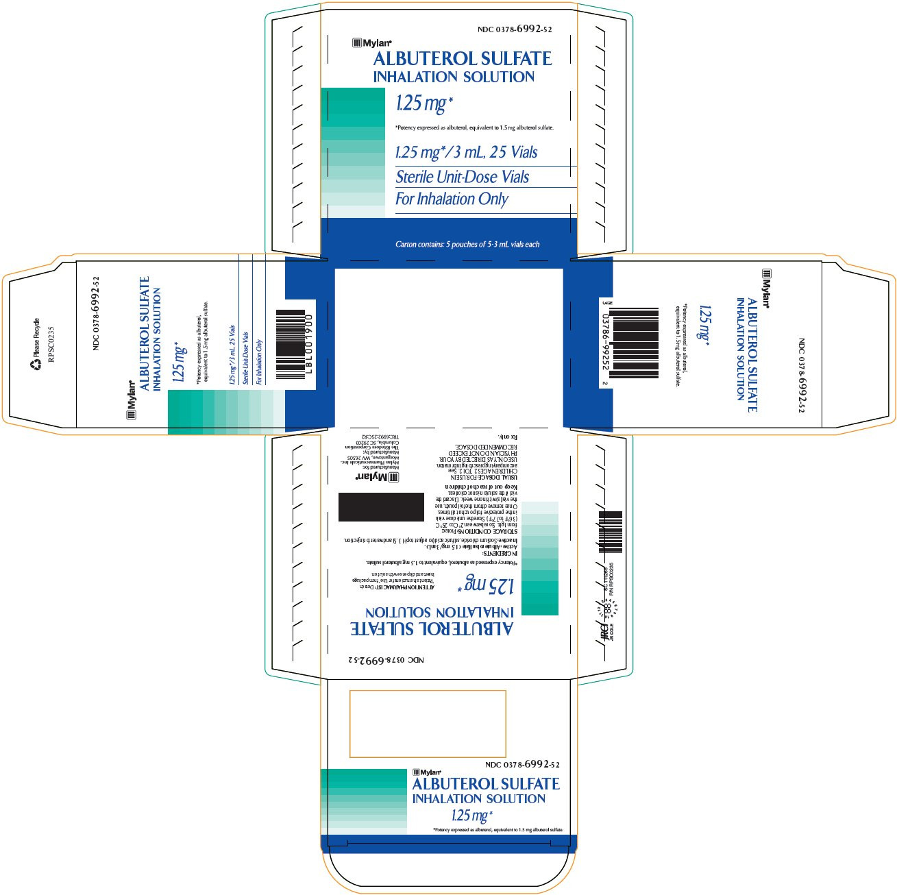 ALBUTEROL INHAL SOL 1.25MG/3ML - RX Products