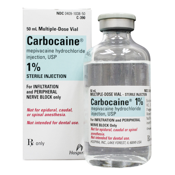 MEPIVACAINE HCL 1% - RX Products