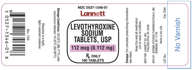 LEVOTHYROXINE SODIUM 112MCG - RX Products