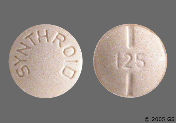 LEVOTHYROXINE SODIUM 125MCG - RX Products