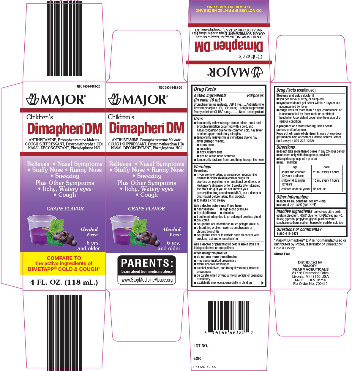 DIMAPHEN DM COLD & COUGH CHILD