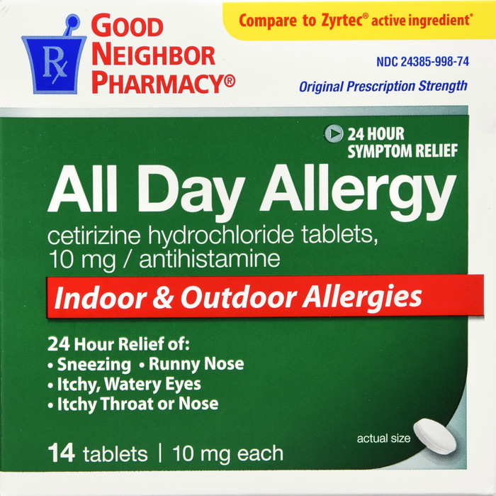 GNP ALLERGY 24HR - Cough, Cold & Allergy - OTC