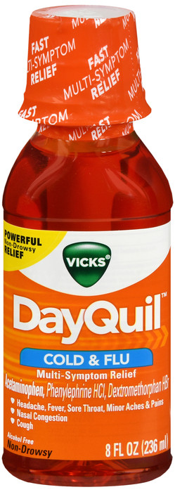 DAYQUIL COLD FLU - Cough, Cold & Allergy - OTC
