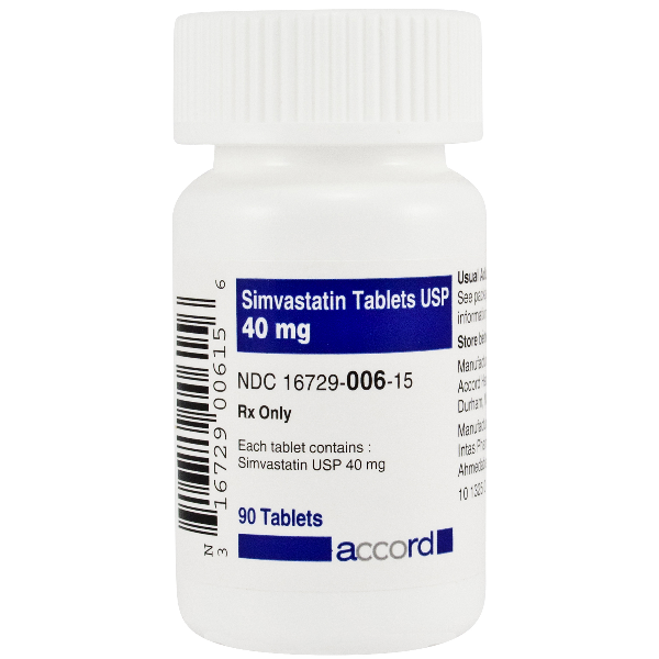 SIMVASTATIN 40MG - RX Products