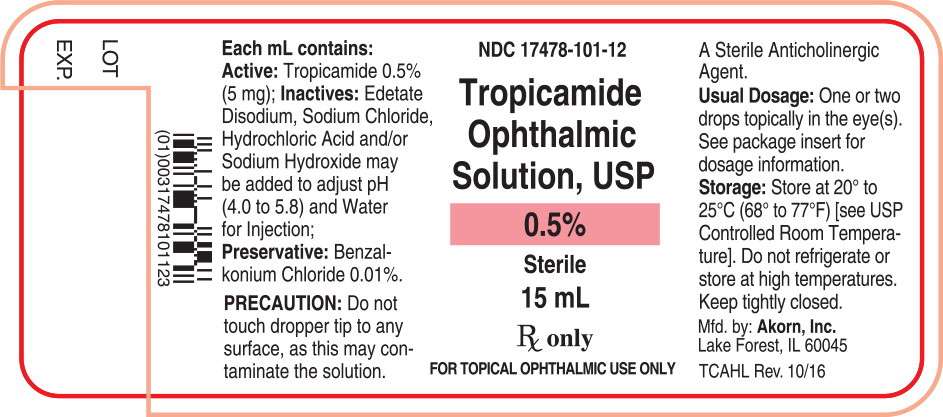 TROPICAMIDE OPHTH SOL 0.5%