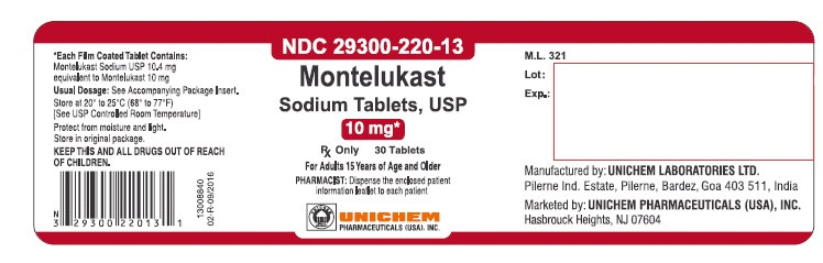 MONTELUKAST SODIUM 10MG - RX Products