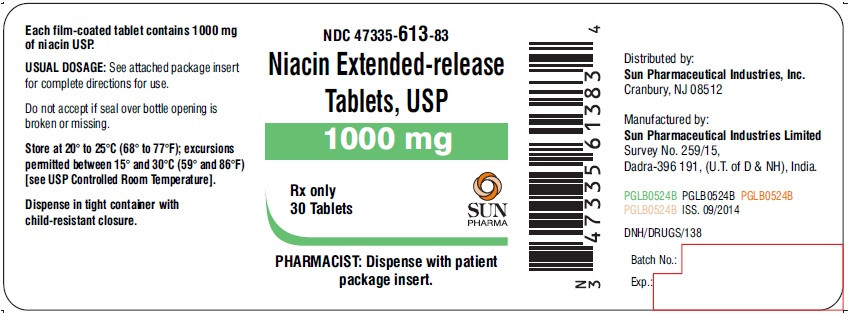 NIACIN ER 1000MG - RX Products