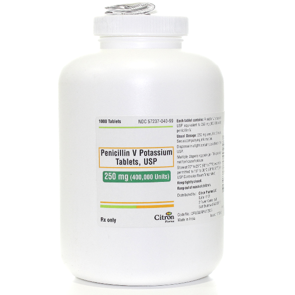 PENICILLIN VK 250MG - RX Products