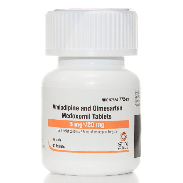 AMLODIPINE OLMESARTAN 5/20MG - RX Products