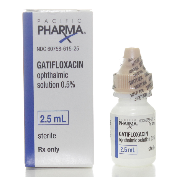 GATIFLOXACIN OPHTH SOL 0.5% - RX Products