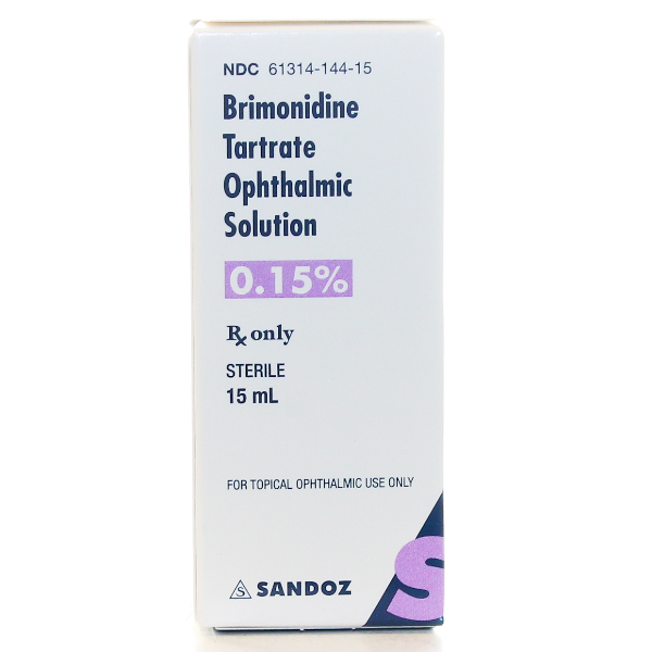 BRIMONIDINE TART OPHTH SOL .15 - RX Products