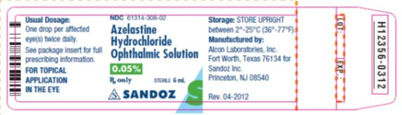 AZELASTINE OPHTH SOL 0.05% - RX Products