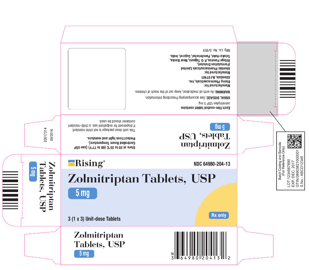 ZOLMITRIPTAN 5MG - RX Products