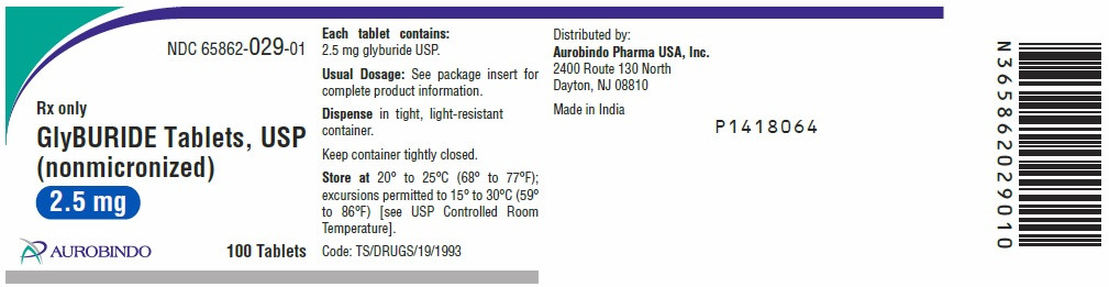 GLYBURIDE 2.5MG - RX Products