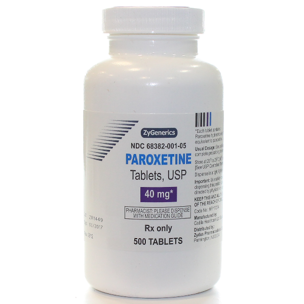 PAROXETINE HCL 40MG - RX Products