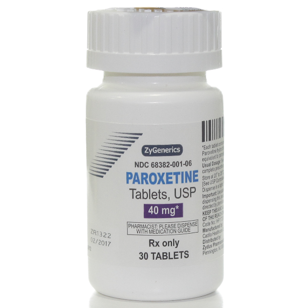 PAROXETINE HCL 40MG - RX Products