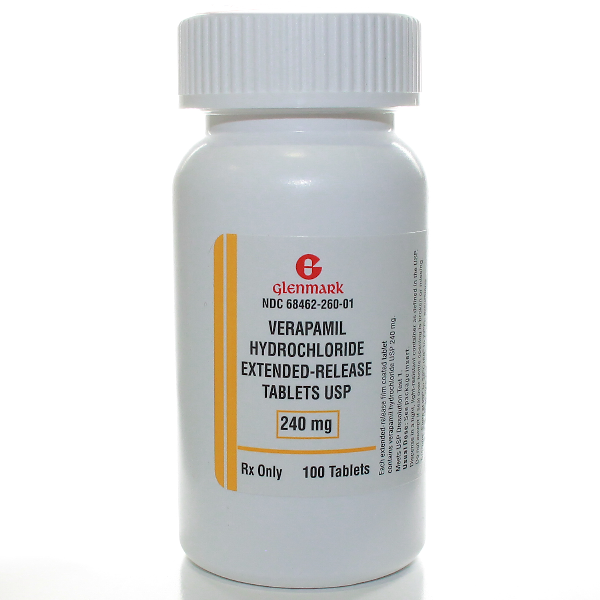 VERAPAMIL HCL ER 240MG - RX Products
