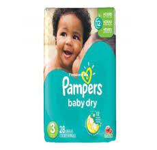 PAMPERS BABY DRY SIZE 3 - Pediatrics - OTC