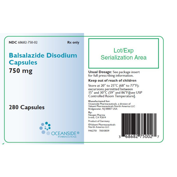 BALSALAZIDE 750MG - RX Products